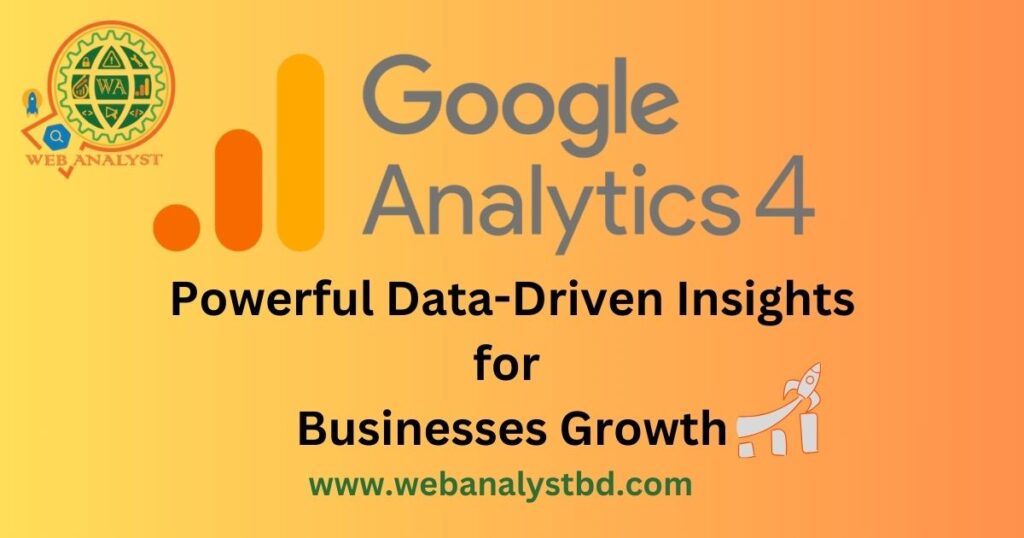Google Analytics 4 (GA4): Powerful Data-Driven Insights for Business ...